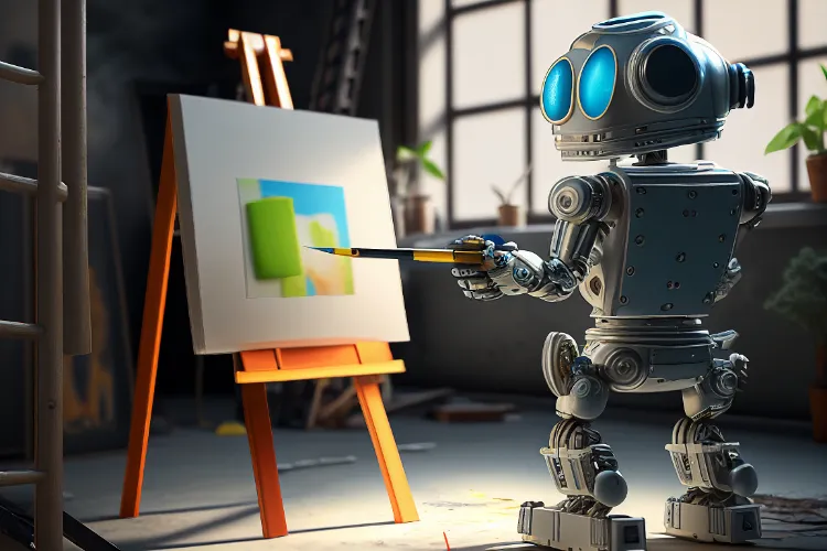 AI Canvas: Artist Swap Brushesh for Bots