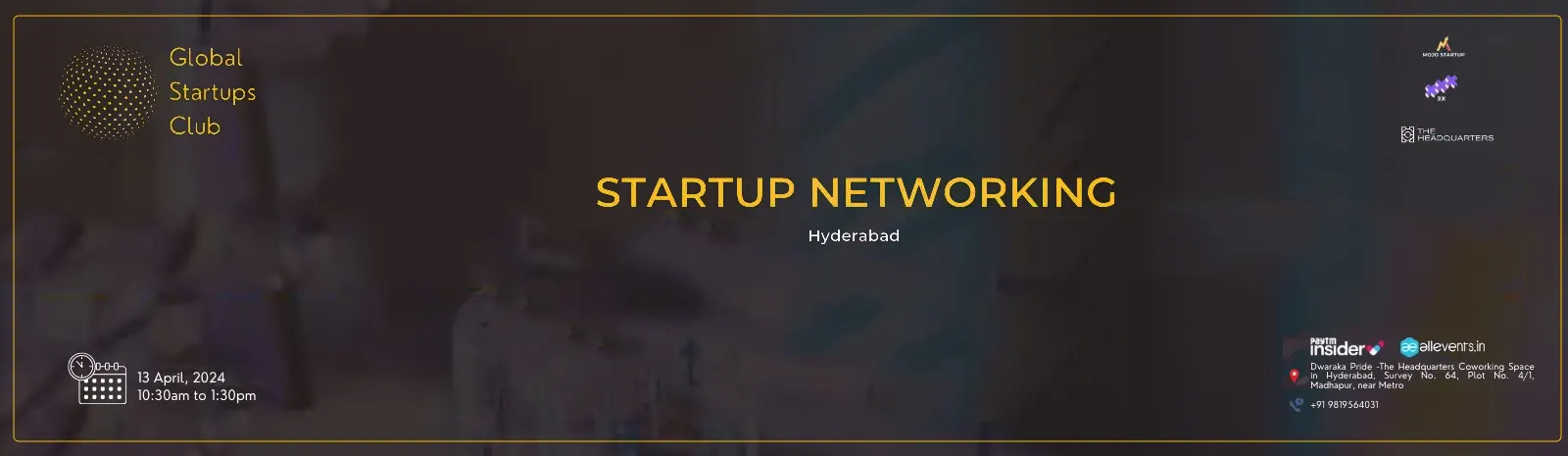 Global Startups Club l Startup Networking - TimesAscent.com
